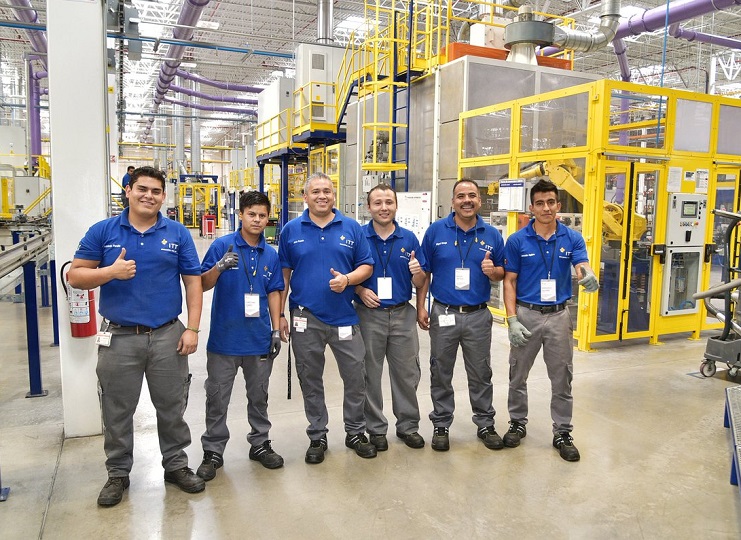 New York-based ITT Corp. opens US$ 60 million plant in Guanajuato